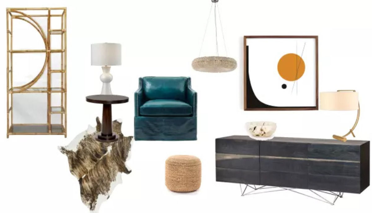 Sophisticated Library/Den with cozy, dark and natural features Scout ...