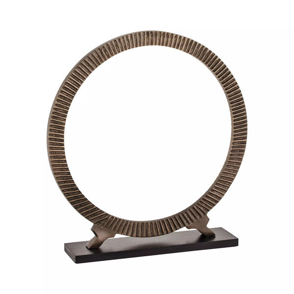 Large Antique Black Footed Hoops | Scout & Nimble