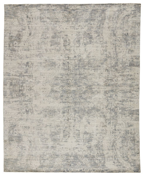 Lizea Handmade Abstract Ivory/ Gray Rug | Scout & Nimble