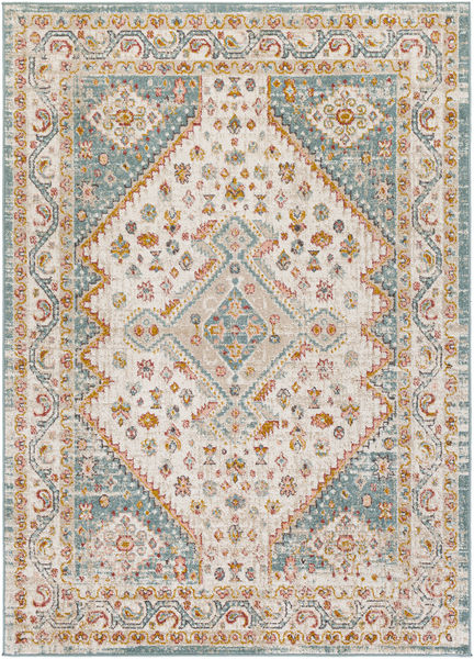 Ankara Aqua / Ivory Rug | Scout & Nimble