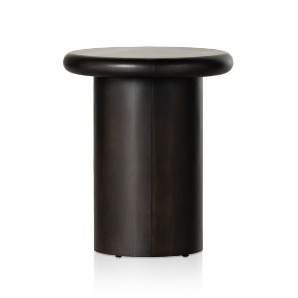Zach Charcoal Parawood Solid End Table | Scout & Nimble