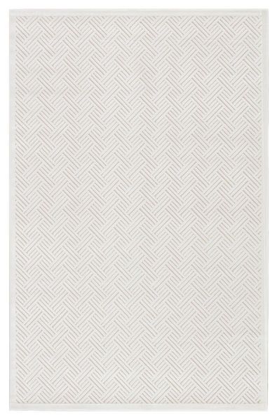 Thatch Geometric White Rug | Scout & Nimble