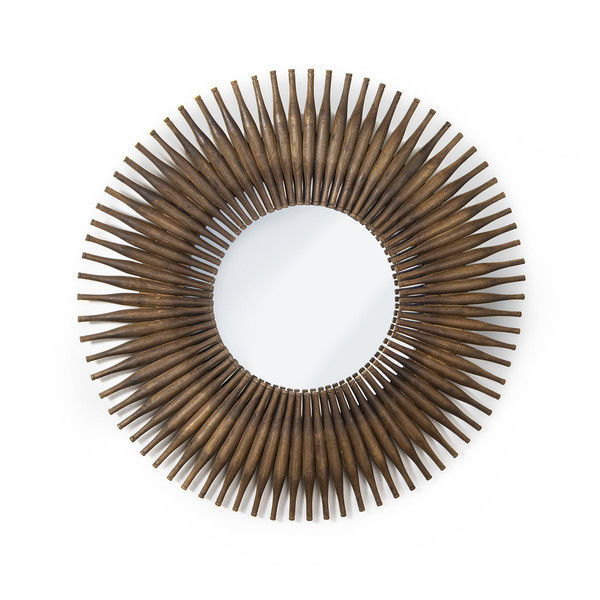 Rolling Pin Wood Mirror - Natural | Scout & Nimble