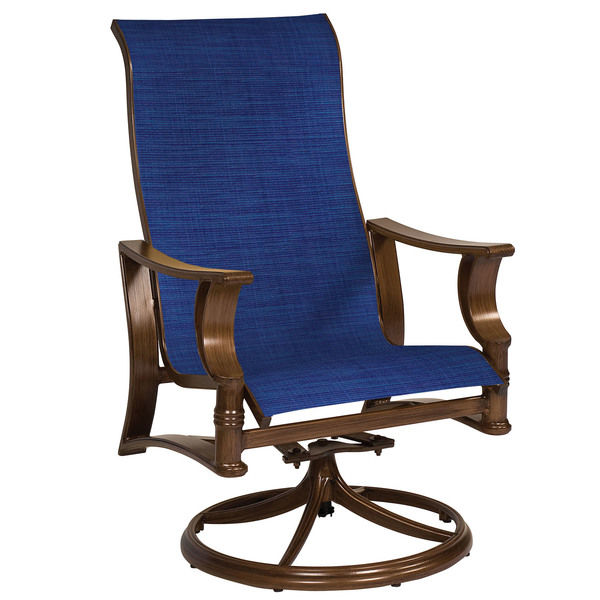 Arkadia Sling High Back Swivel Rocker Chair | Scout & Nimble