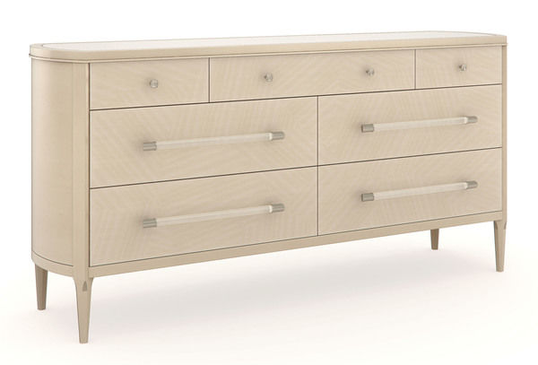 Tan Wood Modern Biggest Fan Dresser | Scout & Nimble
