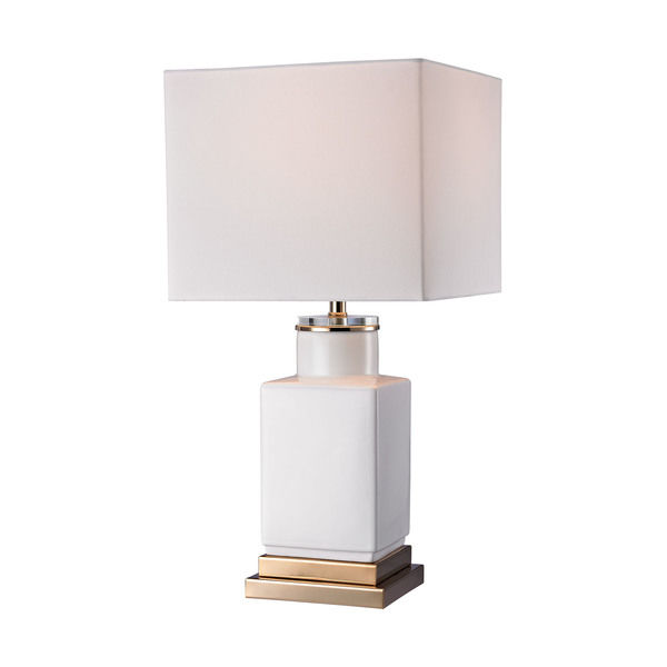 Small White Cube Lamp | Scout & Nimble