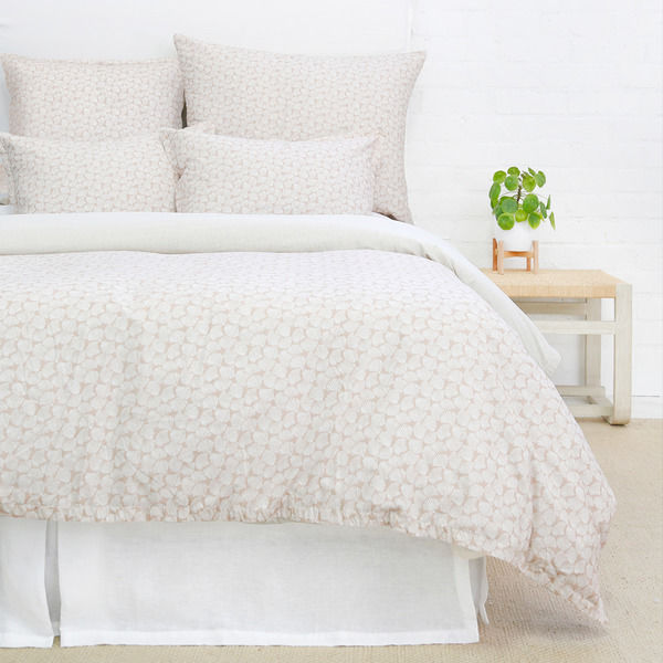 Biscayne Sand Cotton Twin Duvet Cover | Scout & Nimble