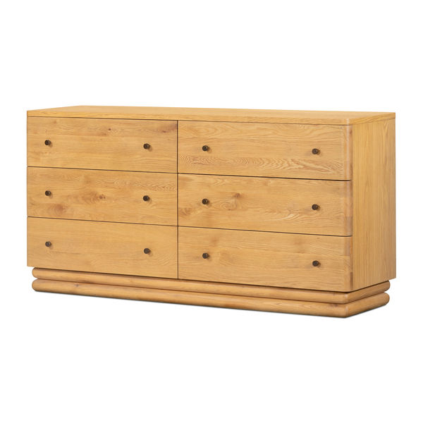 Harding 6-Drawer Solid Oak Dresser - Scout & Nimble | Scout & Nimble