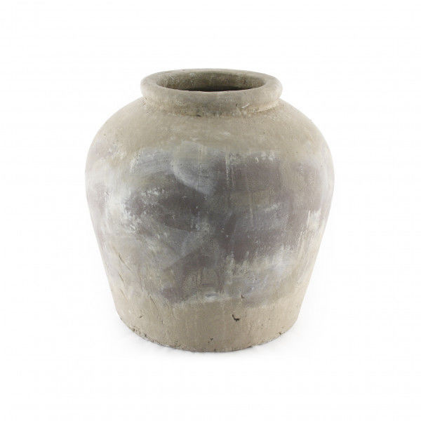 Kavala Distressed Olive Brown Jar | Scout & Nimble