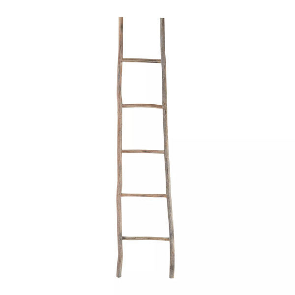 Wood White Washed Ladder | Scout & Nimble