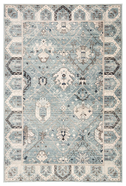 Lennox Oriental Light Blue/ Ivory Rug | Scout & Nimble