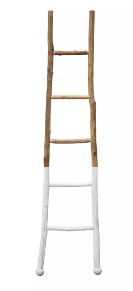 White Dipped Fir Ladder | Scout & Nimble
