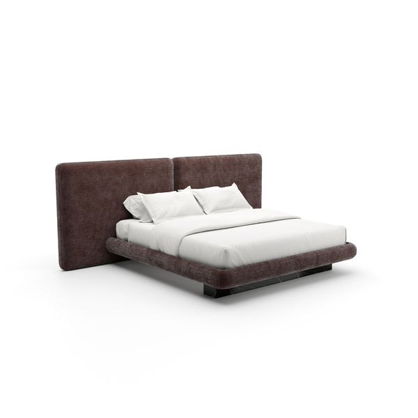 Overlap Upholstered 2 Panel King Bed | Scout & Nimble
