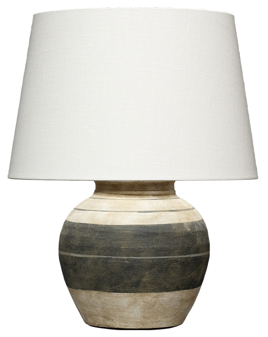 Bernard Beige & Dark Ceramic Table Lamp | Scout & Nimble