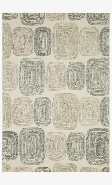 Milo Dark Grey / Neutral Rug | Scout & Nimble