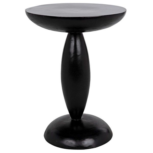 Adonis Side Table, Hand Rubbed Black | Scout & Nimble