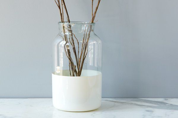 White Colorblock Mason Jar | Scout & Nimble