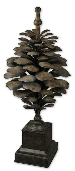 Uttermost Suzuha Large Metal Finial | Scout & Nimble