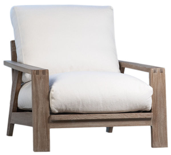 Smith White Occasional Chair | Scout & Nimble