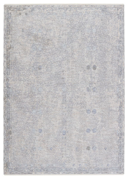 Larkin Floral Light Gray/ Beige Rug | Scout & Nimble