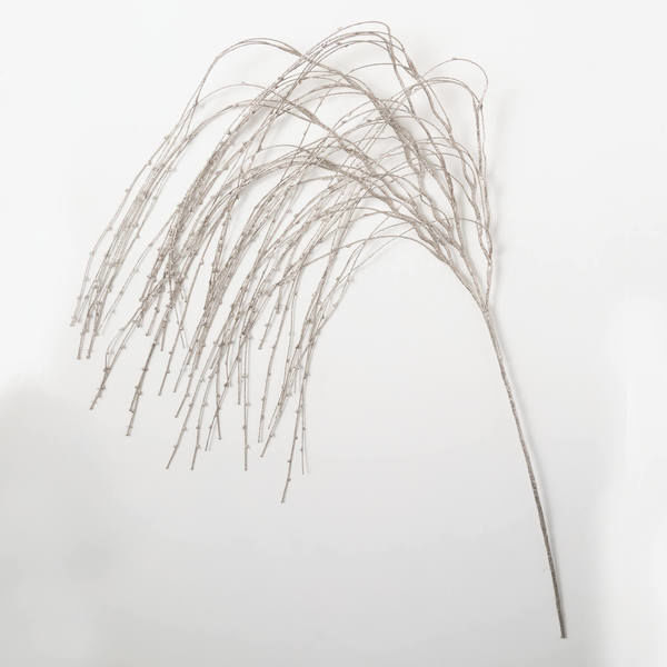 Jordan Platinum Gold Glittered Willow Spray, Set of 3 | Scout & Nimble
