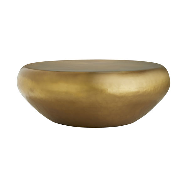 Bates Large Burnt Brass Iron Cocktail Table | Scout & Nimble