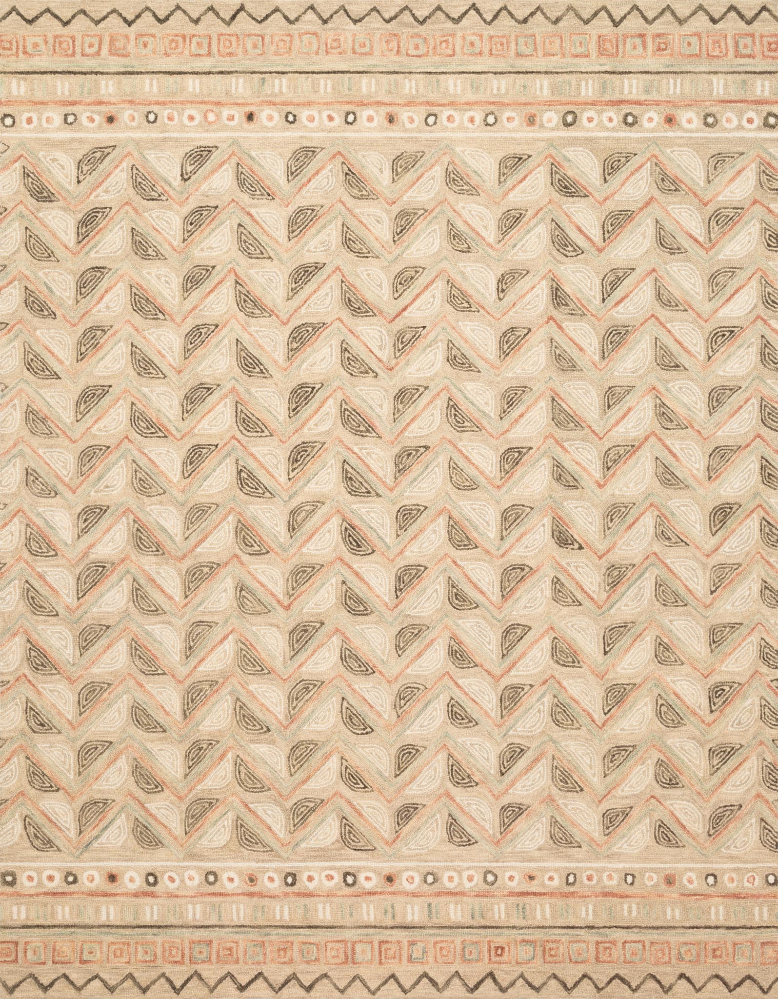 Priti Taupe / Multi Rug | Scout & Nimble