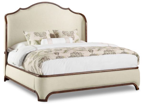 Archivist Hardwood King Upholstered Shelter Bed - Scout & Nimble