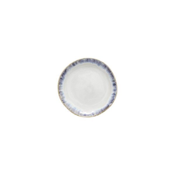 Brisa Ceramic Stoneware Bread Plate, Set of 6 - Ria Blue