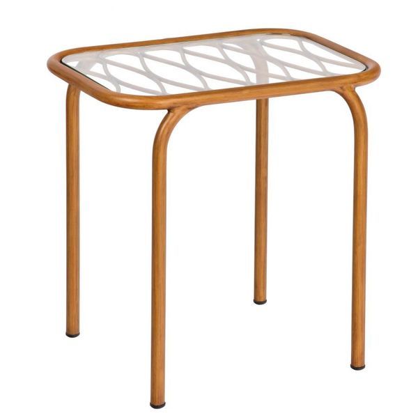 Cane Coffee Table With Glass Top | Scout & Nimble
