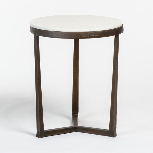Kai Gunmetal Aluminum End Table | Scout & Nimble