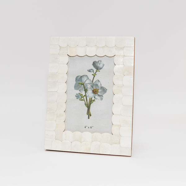 Casey White Bone Photo Frame | Scout & Nimble