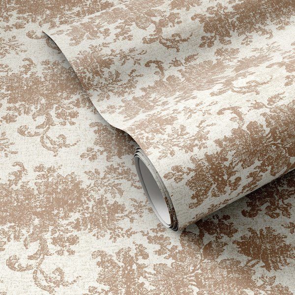 Fallingbrook Tan II Wallpaper by FH Art Studio | Scout & Nimble