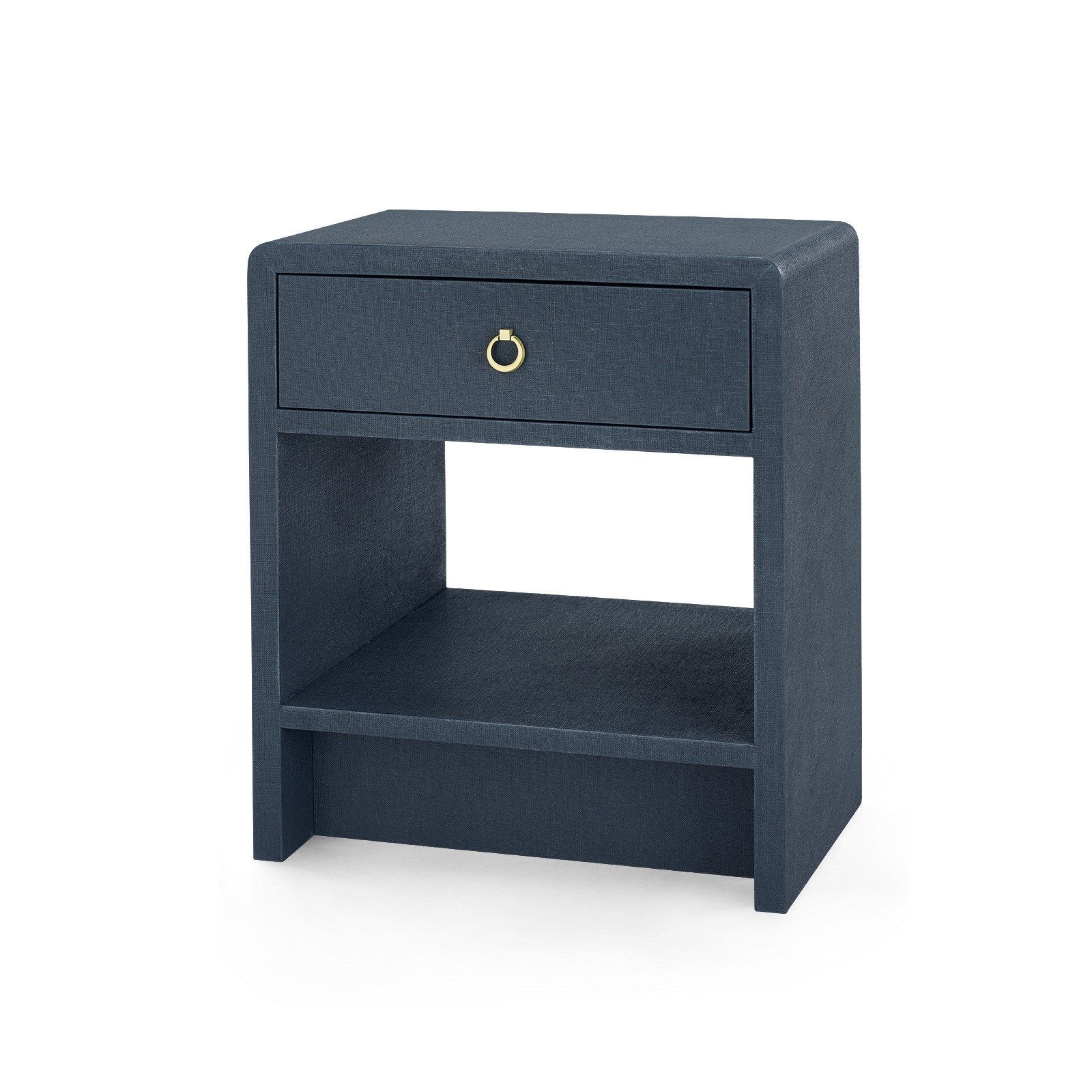 Benjamin Linen 1-Drawer Side Table | Scout & Nimble