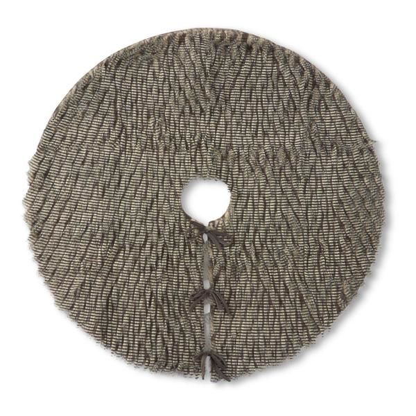 Raven 50" Faux Fur Tree Skirt | Scout & Nimble