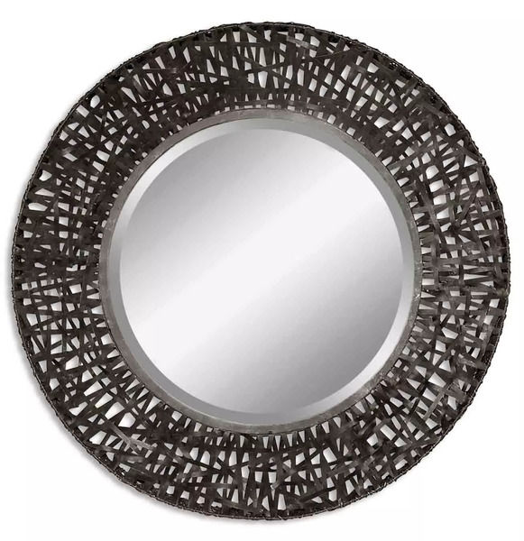 Alita Woven Metal Mirror | Scout & Nimble