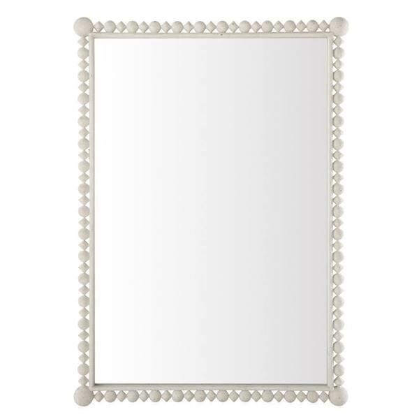 Beau White Mirror | Scout & Nimble