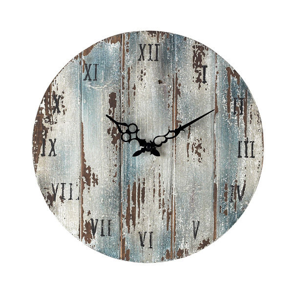 Wooden Roman Numeral Outdoor Wall Clock. | Scout & Nimble