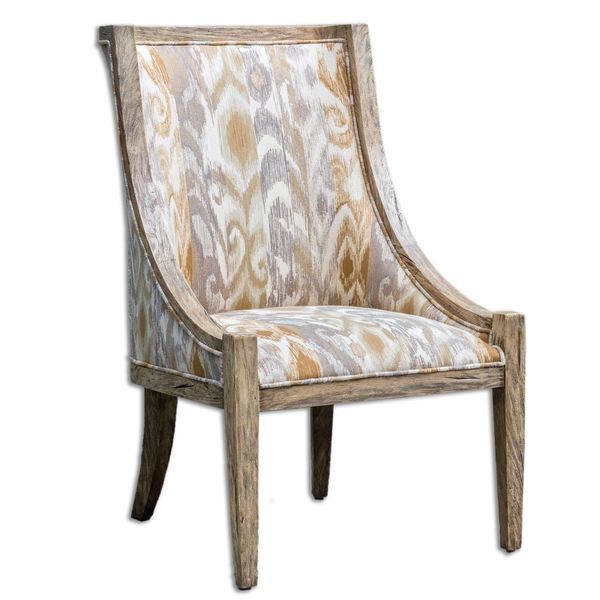 Uttermost Alabaster Driftwood Accent Chair | Scout & Nimble