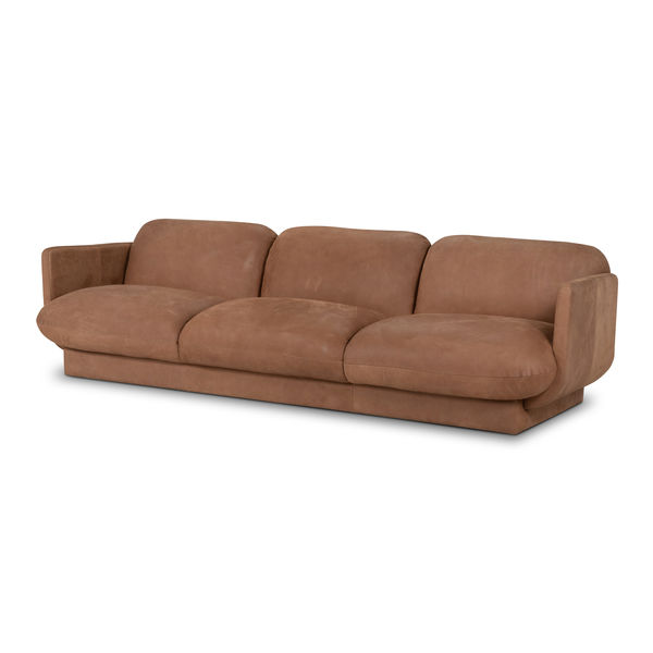 Hosman Modena Sienna Top Grain Leather Sofa | Scout & Nimble