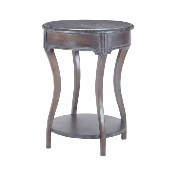 Back Bend Side Table In Heritage Dark Grey Stain | Scout & Nimble