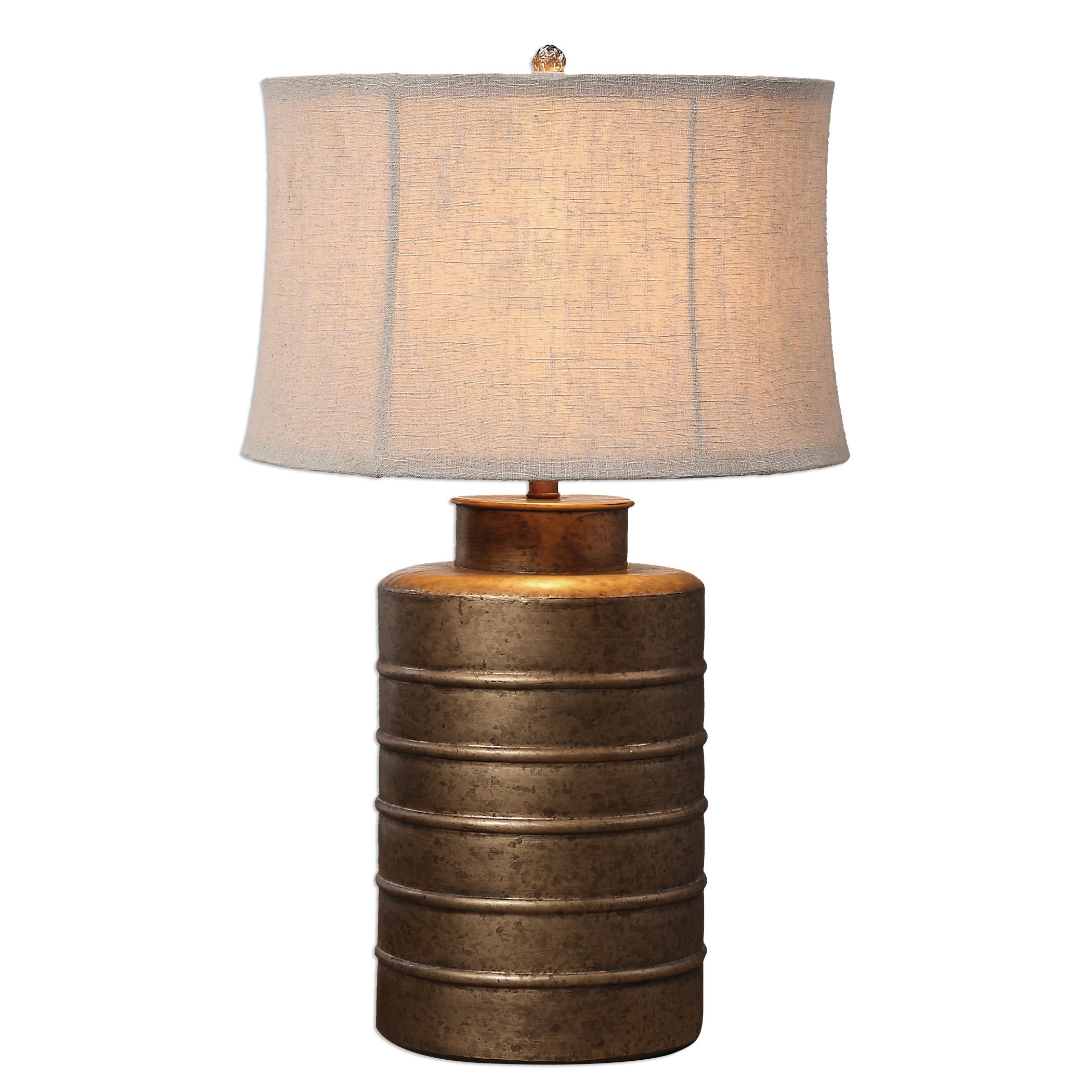 Uttermost Antiqued Gold Bamiro Lamp | Scout & Nimble