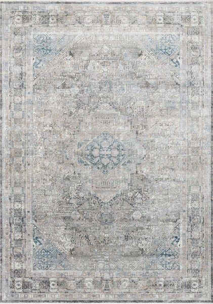 Gemma Silver / Blue Rug | Scout & Nimble