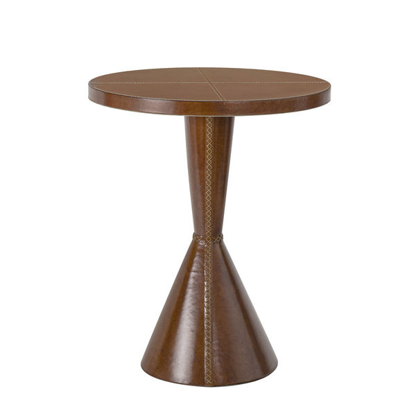 Gabe Leather Accent Table | Scout & Nimble