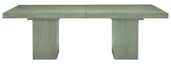 Linea Rectangular Dining Table In Cerused Greige | Scout & Nimble