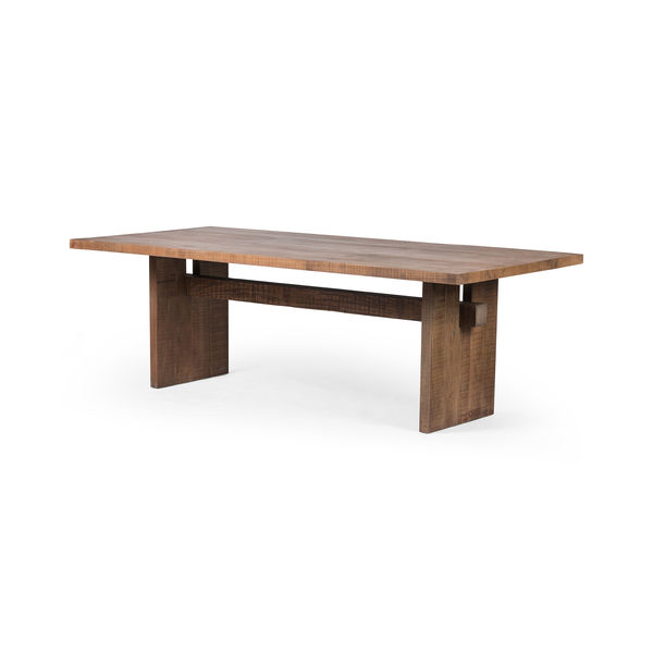 rustic elm dining table