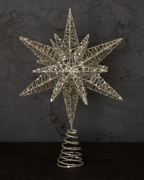 Glitter Star Tree Topper | Scout & Nimble