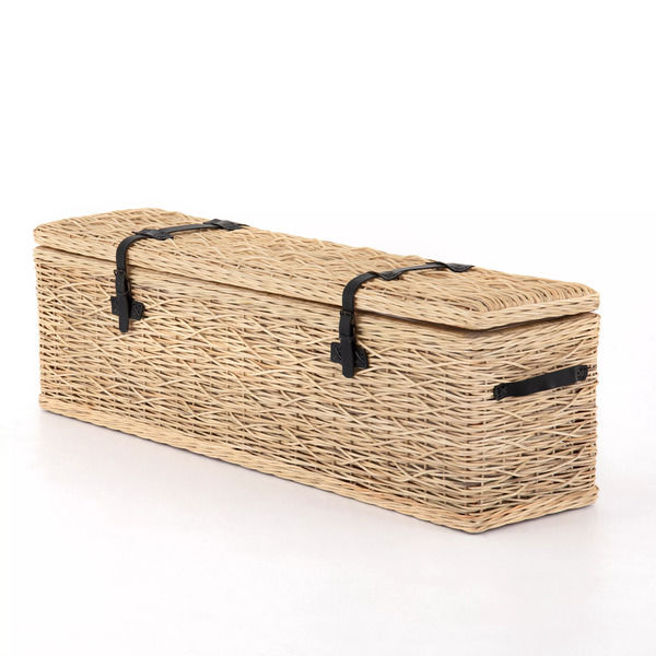 Ember Cross-Woven Rattan Trunk | Scout & Nimble