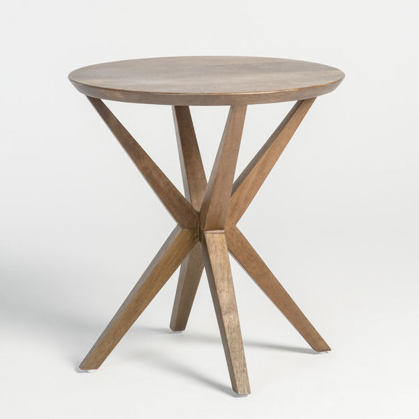 Quinn Brindled Ash Mango End Table | Scout & Nimble