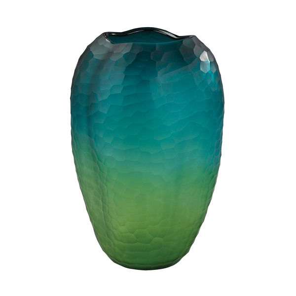 Medium Faceted Amorphous Glass Vase | Scout & Nimble